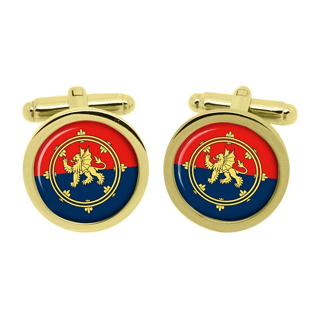 UK Gift Shop Regional Command, British Army Cufflinks in Chrome Box UK Gift Shop Regional Command, British Army Cufflinks in Chrome Box